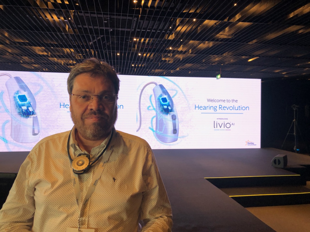 Nouveauté technologique, STARKEY présente son produit «Livio », Bernard ...